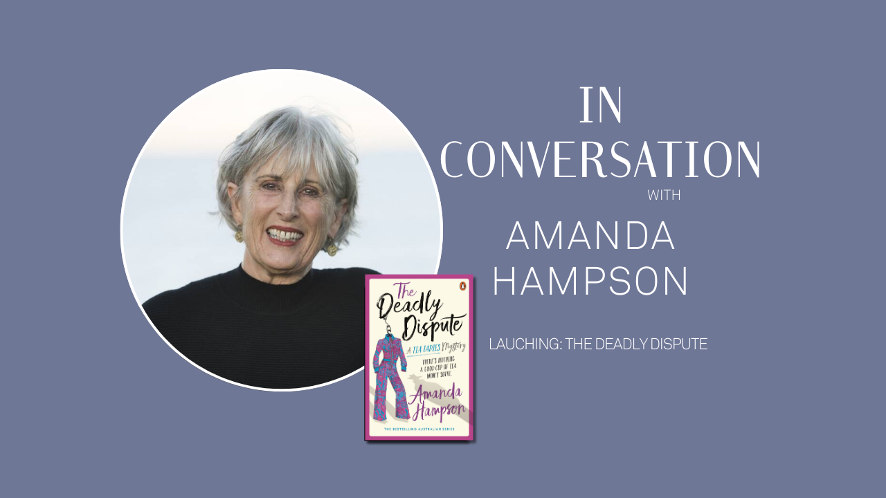 In Conversation with Amanda Hampson – Harry Hartog Bookseller