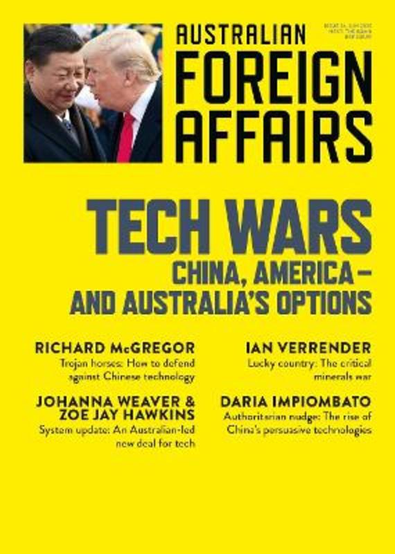 Tech Wars: China, America-and Australia's Options by Jonathan Pearlman ...
