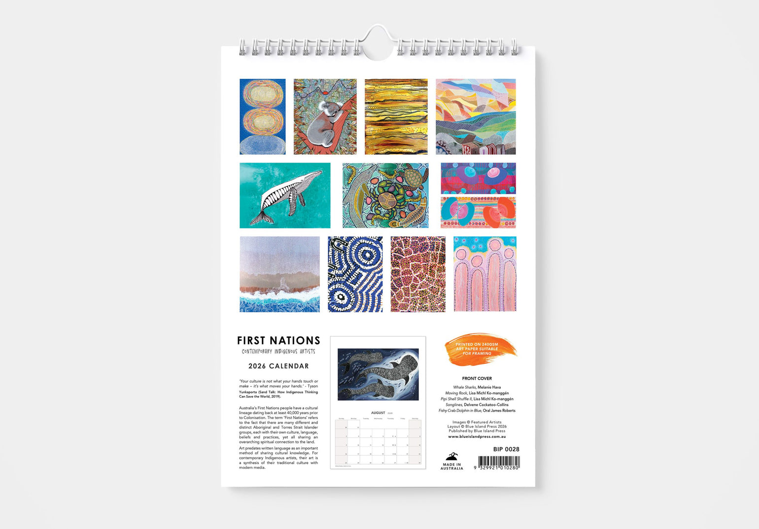 First Nations 2026 Wall Calendar – Harry Hartog Bookseller
