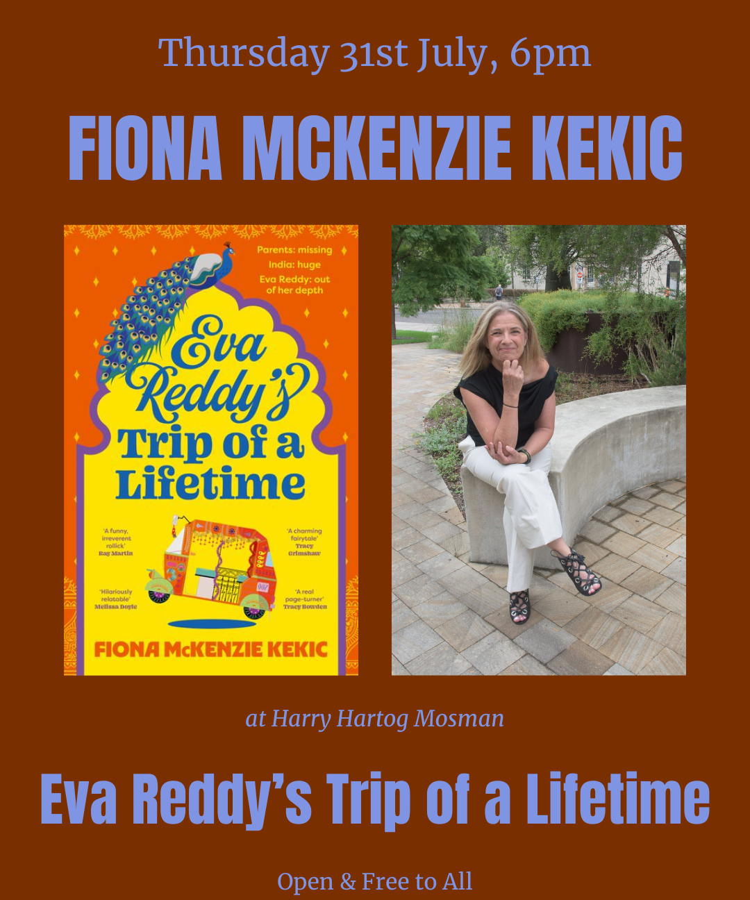 Upcoming Events – Harry Hartog Bookseller