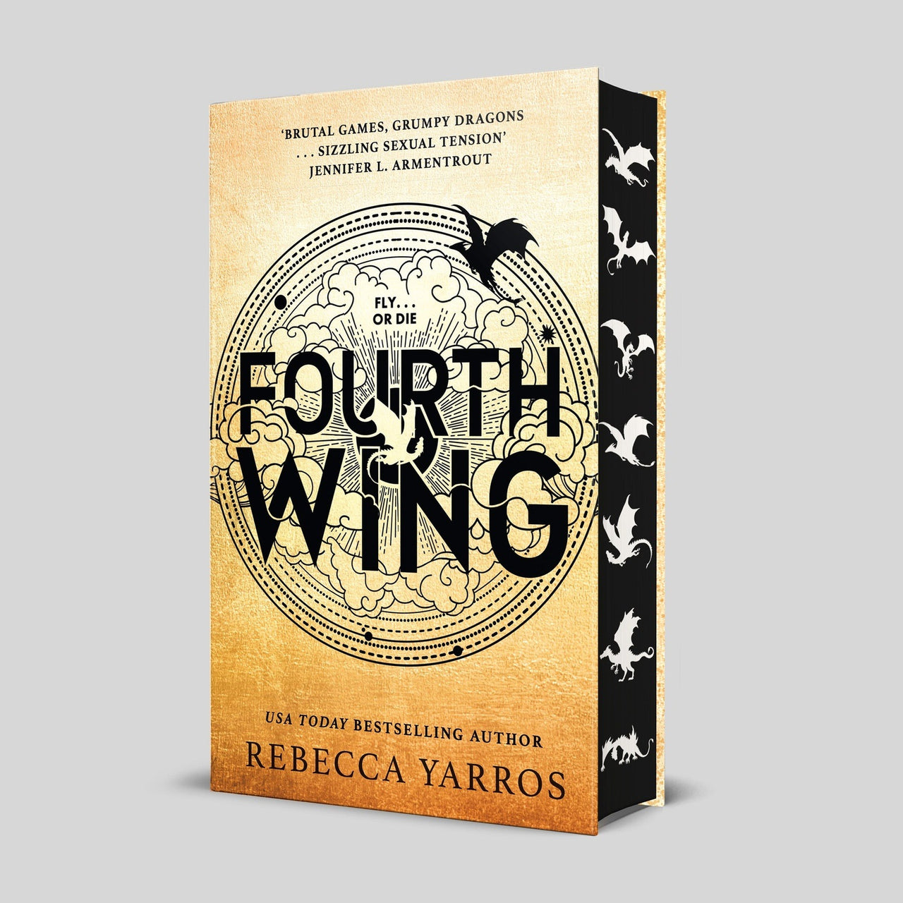 Fourth Wing Sprayed Edges by Yarros Rebecca | Harry Hartog – Harry ...