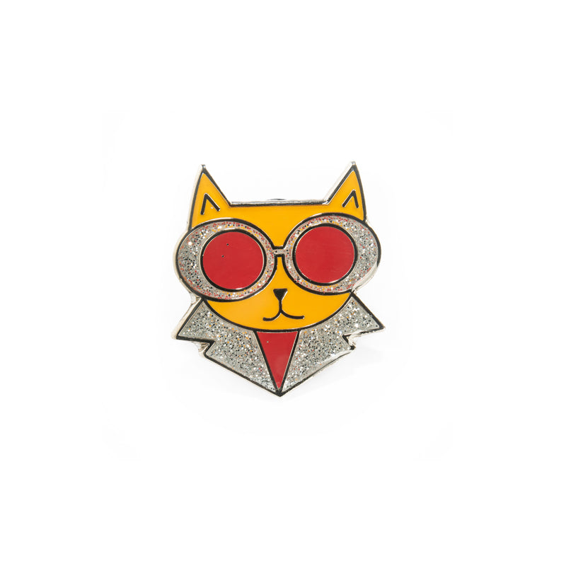 Meowton John Enamel Pin from Niaski | Unique gifts and lifestyle ...
