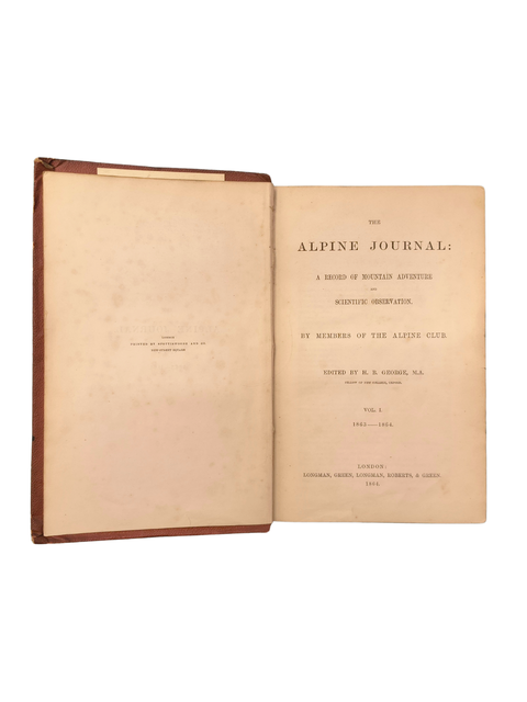 The Alpine Journal: A record of mountain adventure and scientific ...