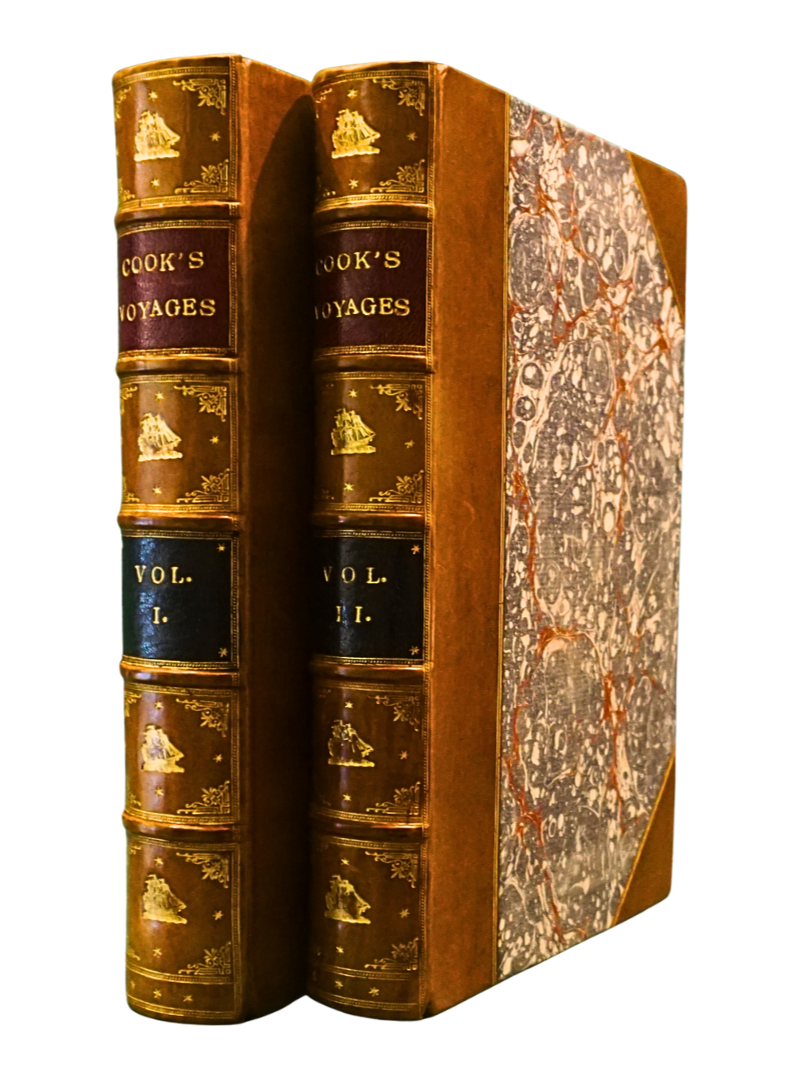 The Three Voyages of Captain Cook, Round the World (Second Edition ...