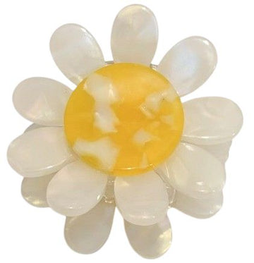 Daisy Claw Clip | White & Yellow – Harry Hartog Bookseller