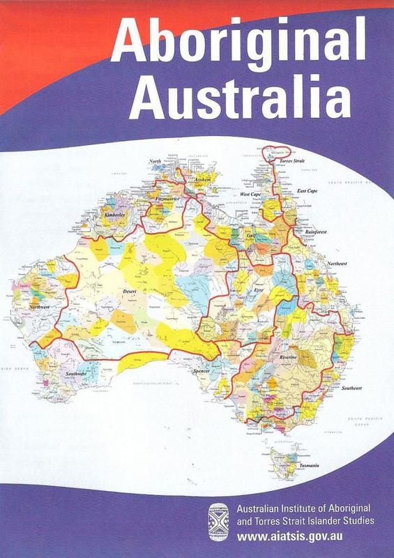 A1 fold AIATSIS map Indigenous Australia by Aboriginal Studies Press ...
