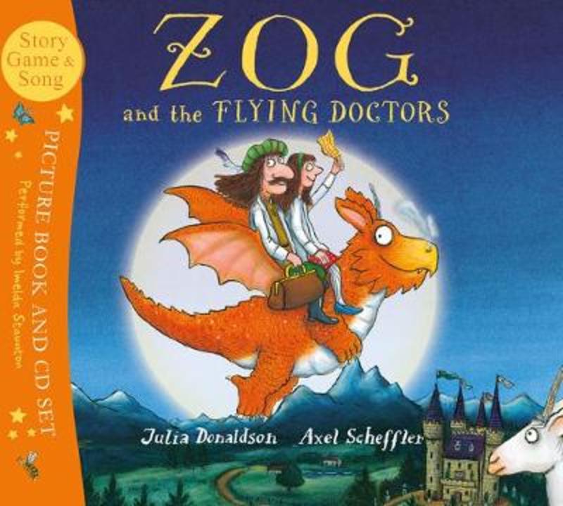 Zog and the Flying Doctors Book and CD by Julia Donaldson | Harry ...