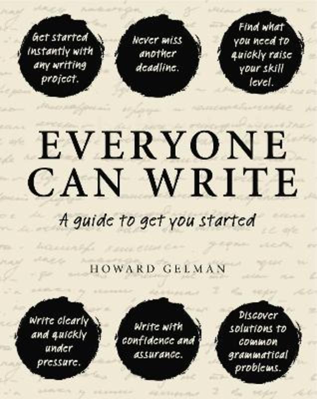 Everyone Can Write by Howard Gelman | 9781921966514 | Harry Hartog ...