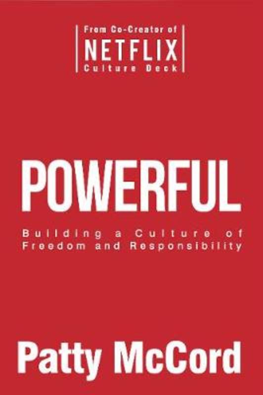 Powerful by Patty McCord | 9781939714206 | Harry Hartog
